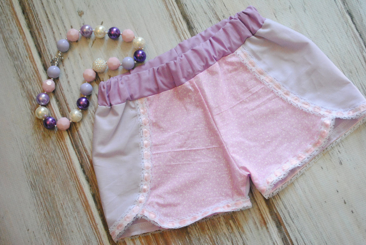 Tangled Rapunzel Shorts – Bitty Bundles of Joy